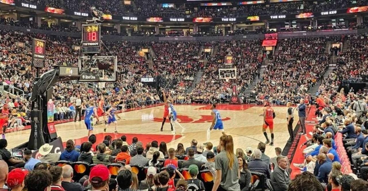 Two Toronto Raptors Courtside Tickets | Powered by Givergy
